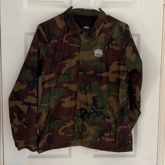 Vans | Jackets & Coats | Vans Camo | Poshmark